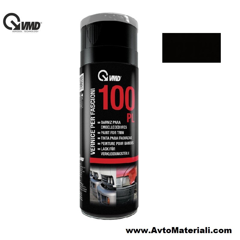 Спрей боя за пластмаса VMD. Спрей за брони за директно нанасяне.
