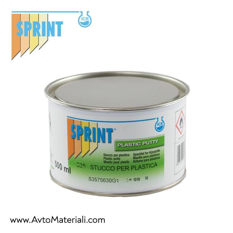 2К кит за пластмаса ICR Sprint S35 Plastic Putty - 500 мл