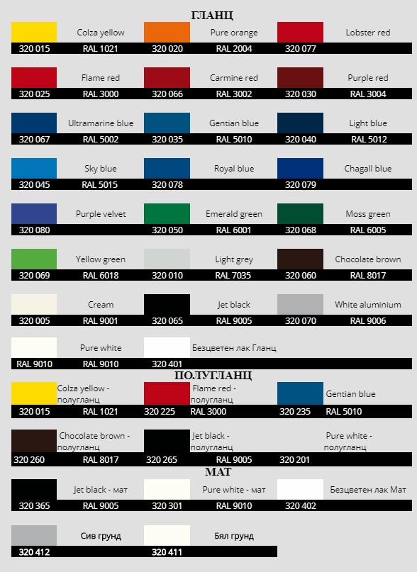 Цветен Спрей за обща употреба BELTON HIT COLOR